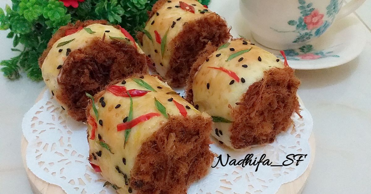 Resep Floss Roll Bread (Roti Gulung Abon) oleh Nadhifa SF - Cookpad