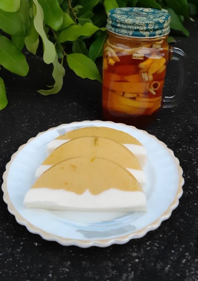 Resep Pudding Labu Kuning Lapis Susu oleh Denni Kartika - Cookpad