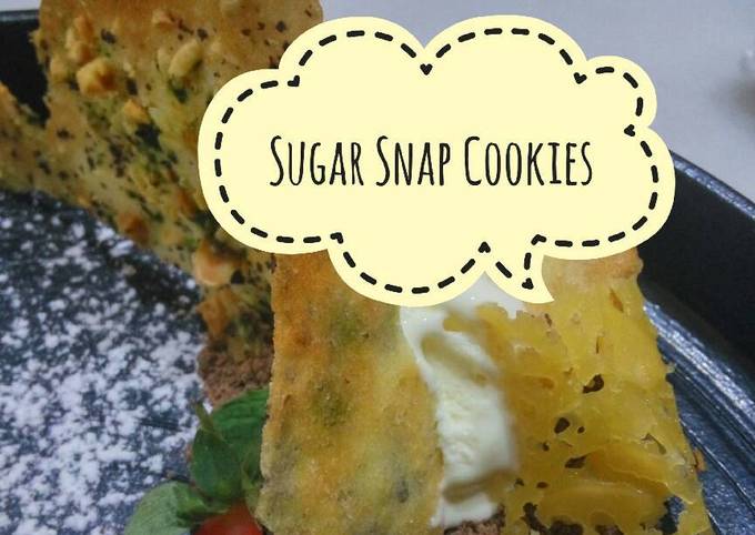 Resep Sugar Snap Cookies (pelengkap choco lava cake) oleh pawon mommy ...