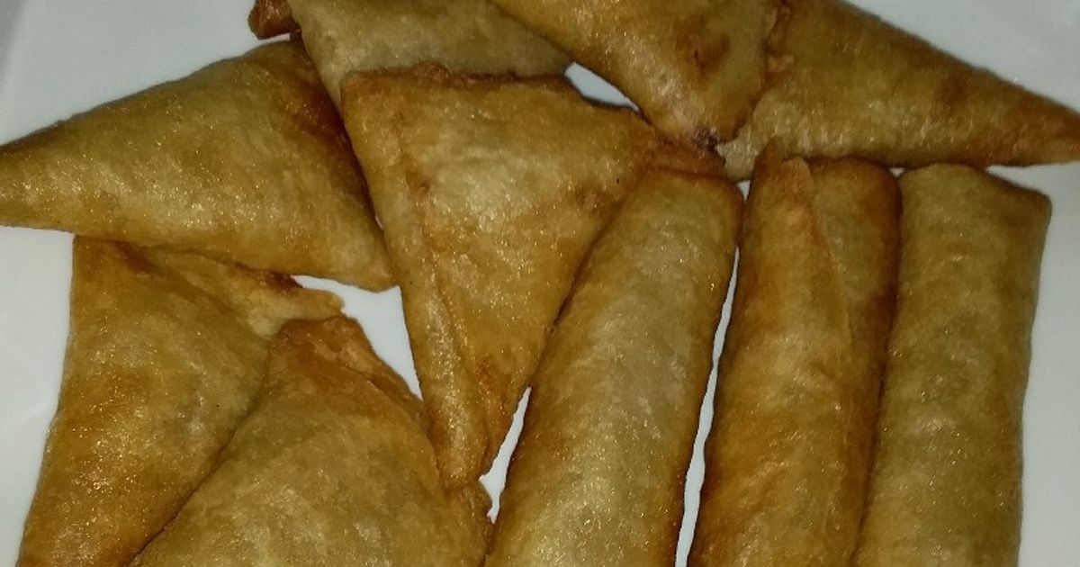 Samosa And Spring Rolls Recipe by khadija (Deejarh bakery) - Cookpad