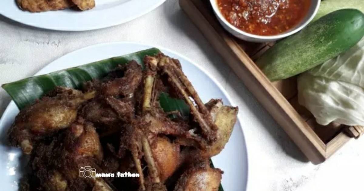 Resep Bebek goreng komplit oleh Mama fathan - Cookpad