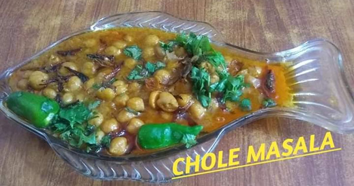 Mazedar Chole Masala Recipe by Sana Adnan - Cookpad