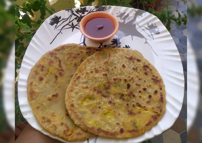 Stuffed Bajra Paratha Pearl Millet Flatbread Recipe by Sakshi Nillawar ...