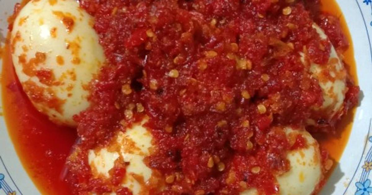 6.438 resep telur balado enak dan sederhana ala rumahan - Cookpad