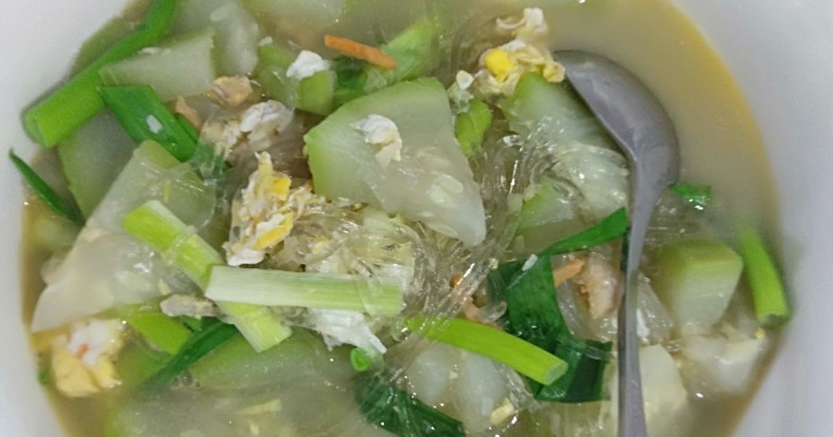 Resep Tumis Labu Air Ebi Kuah oleh Anita Permatasari - Cookpad