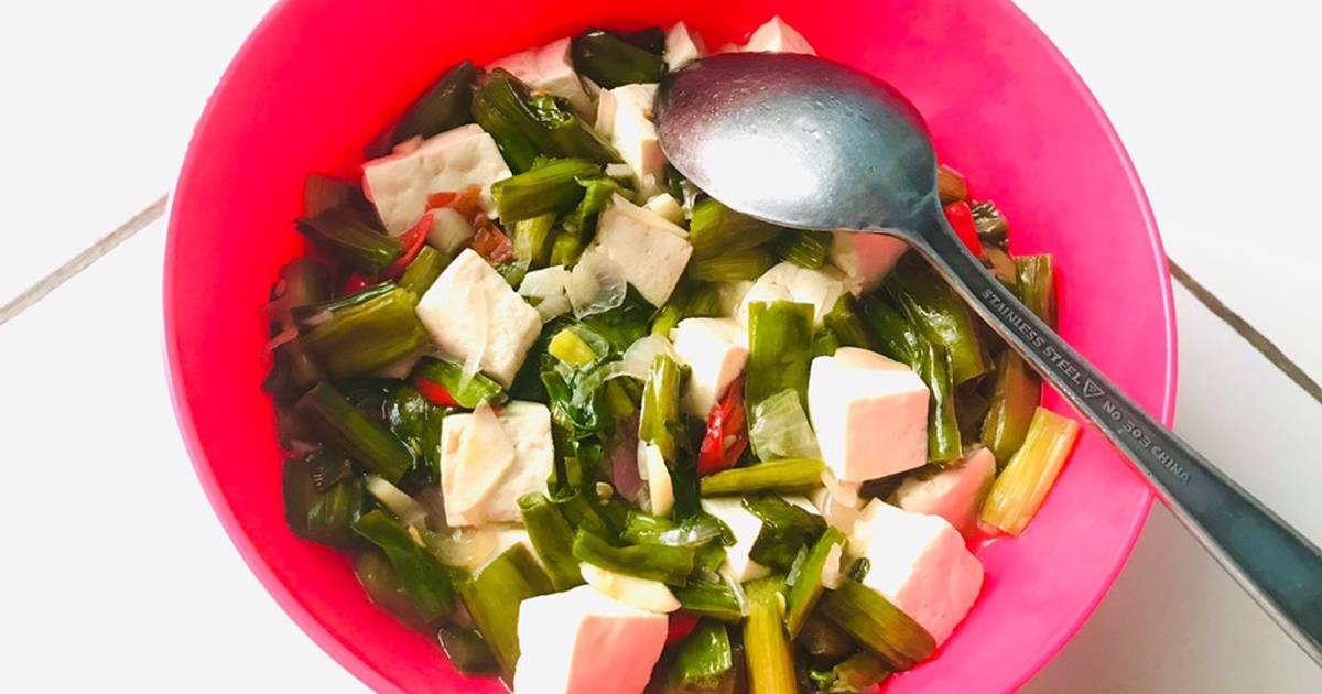 62 resep sayur genjer dan tahu enak dan mudah - Cookpad