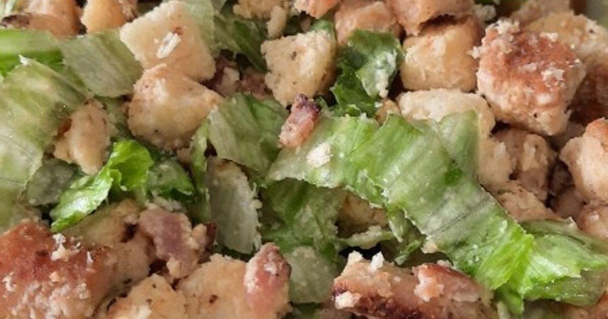 Ensalada César Con Pollo Receta de Fabiola Quintana- Cookpad