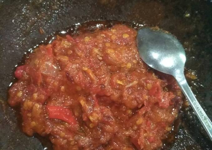 Resep Sambal Terasi Tomat Matang Oleh Lulu Atin Nafisa Cookpad
