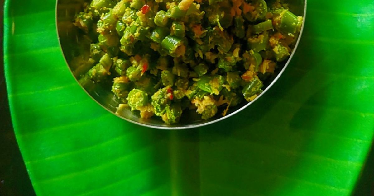 Beans Upkari Recipe by Suchitra S(Radhika S) - Cookpad