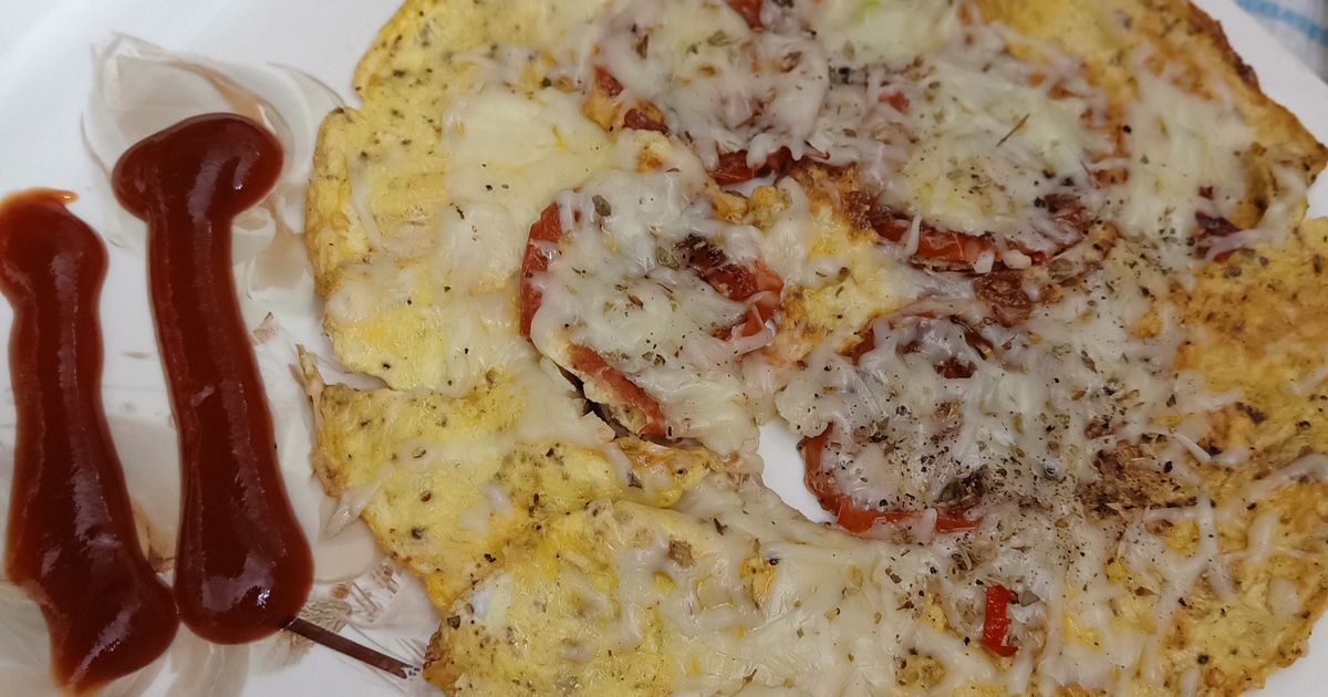 Munmun Bose দ্বারা টমেটো চিস অমলেট (Tomato Cheese Omelette Recipe In ...