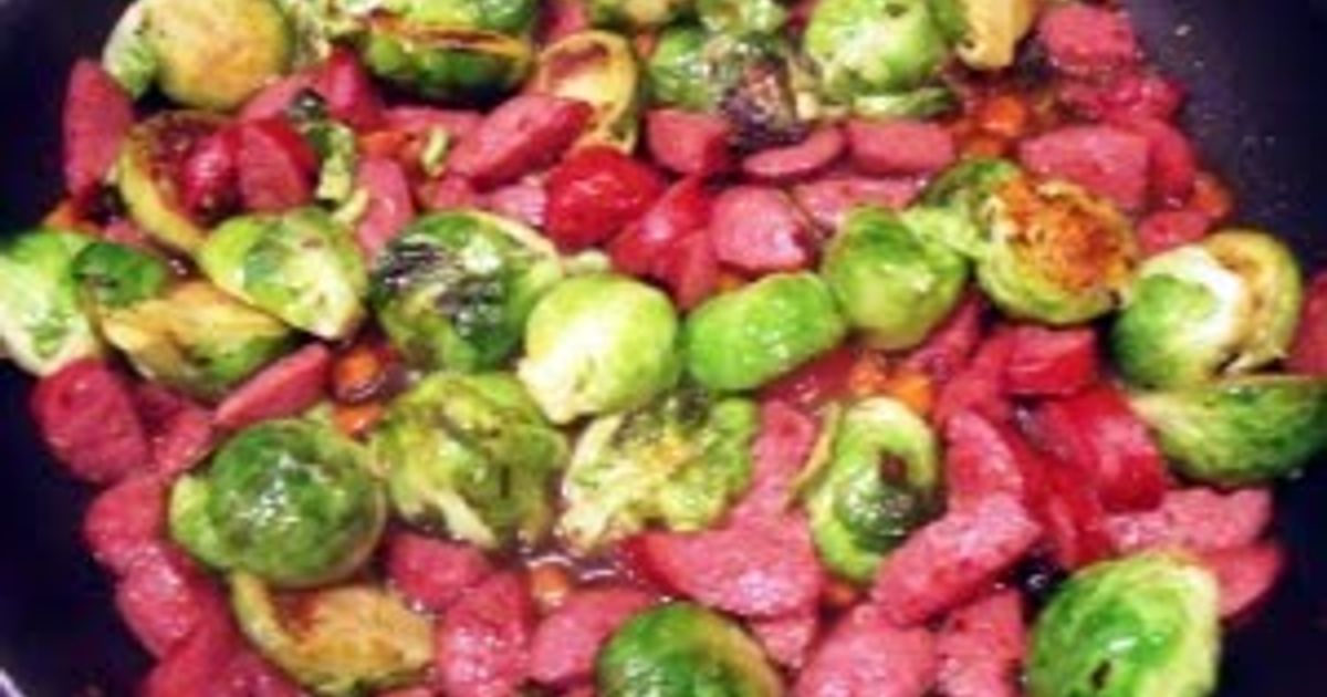 Spicy Sweet Sausage Skillet W Rice Recipe By Imogen.Ation.7