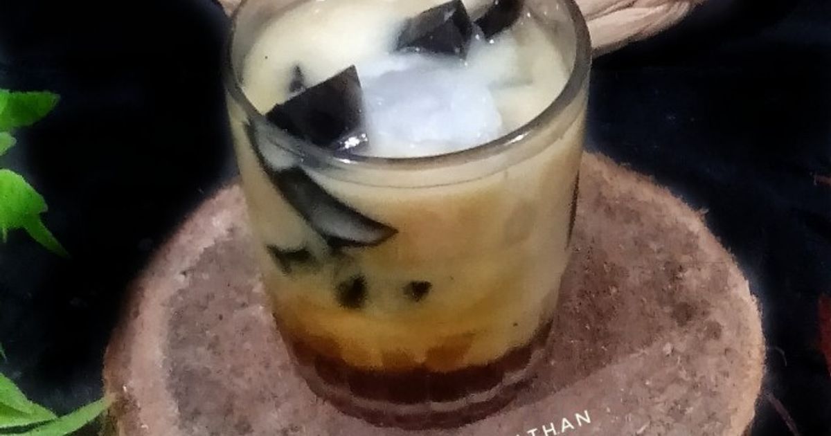 Resep Es Cincau Susu Gula Merah oleh farida Sulthan 🇮🇩 (IG. Malika02782 ...