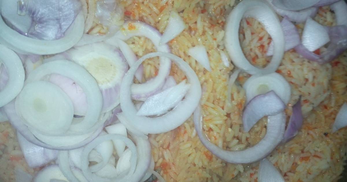 Jallof rice Recipe by Home_of_taste - Cookpad