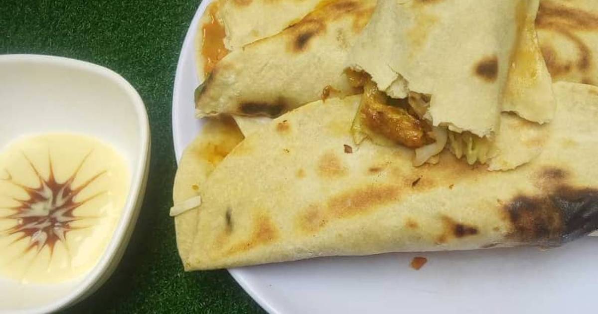 Shawarma ta kaza(chicken shawarma) girki daga Rukys Kitchen - Cookpad
