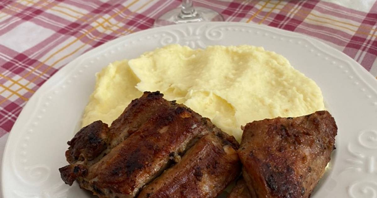 Costillar al horno Receta de Sebastian Montoya- Cookpad