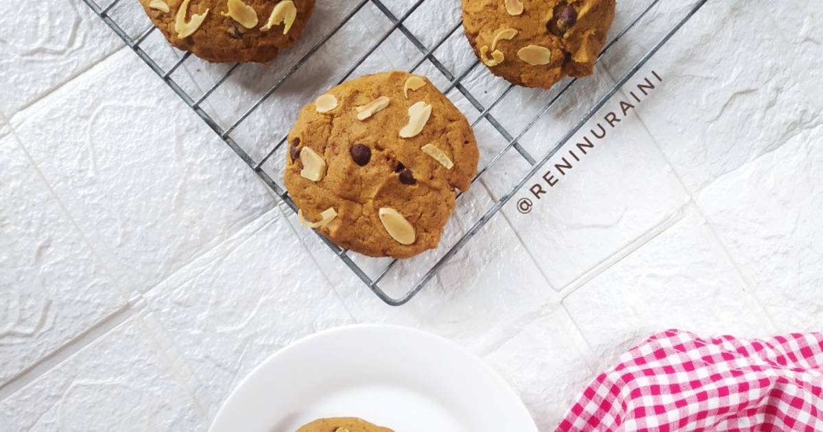 Resep Gluten Free Soft Pumpkin Cookies oleh Reni Nuraini - Cookpad