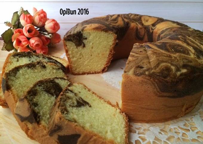 Resep Marmer Cake oleh OpiBun - Cookpad