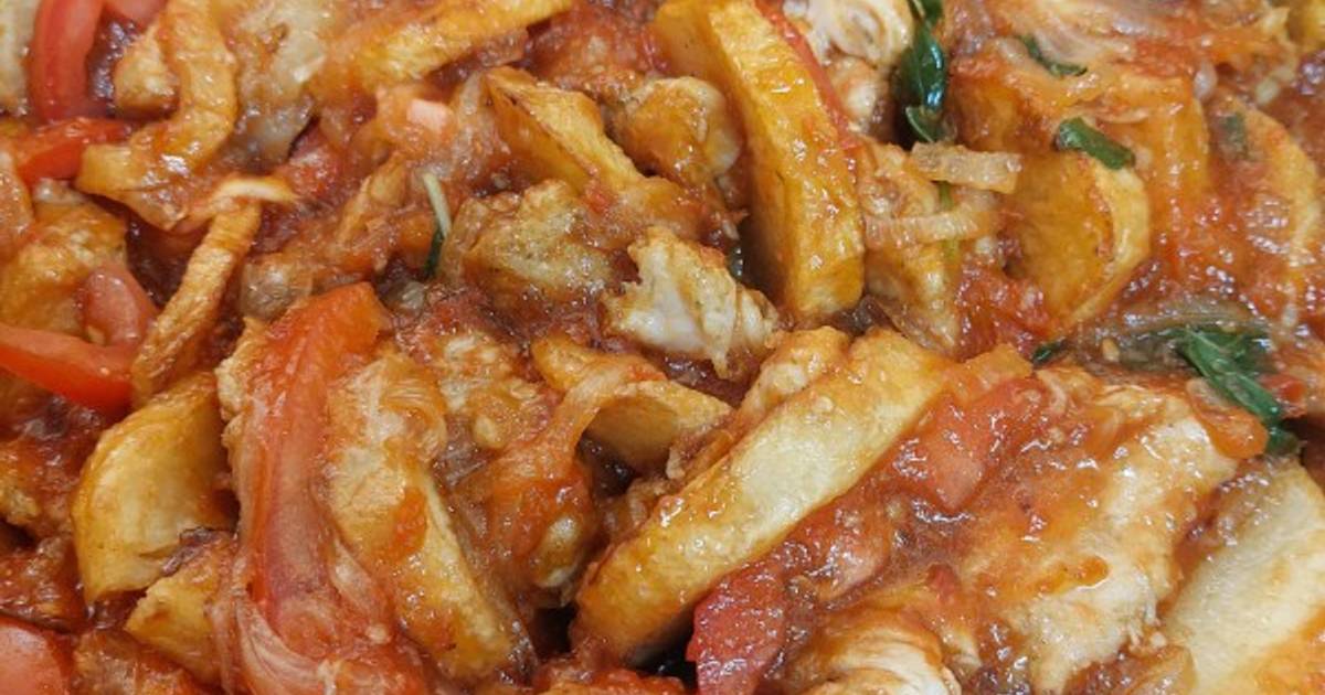 طريقة عمل صدور الدجاج بصوص المارينارا الإيطالية على اصولها بطريقة سهلة ...