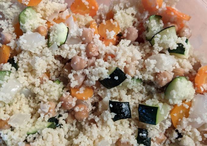 Ricetta Cous cous con ceci e verdure di Davide - Cookpad
