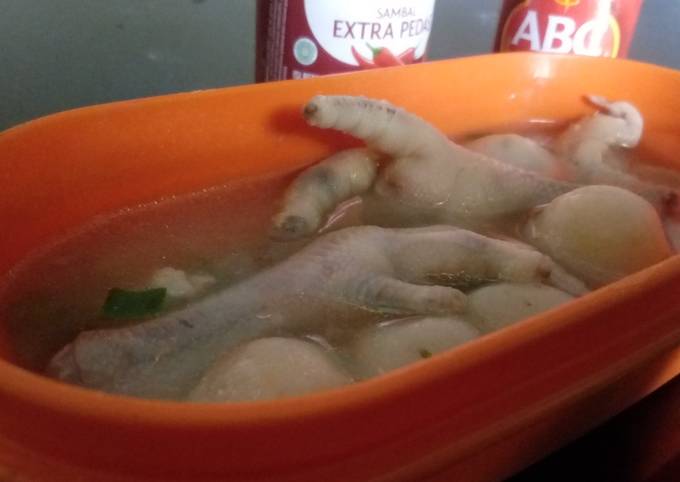 Resep Cilok kuah #bacil #ceker oleh Mama Vino - Cookpad