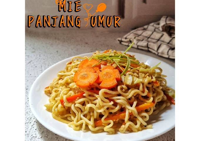 Resep Mie Panjang Umur oleh Lila Lestari - Cookpad