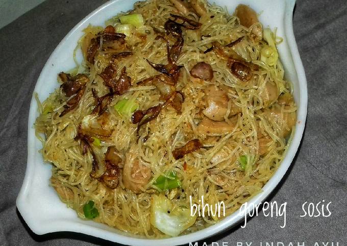 Resep Bihun goreng sosis oleh Indah Ayu - Cookpad