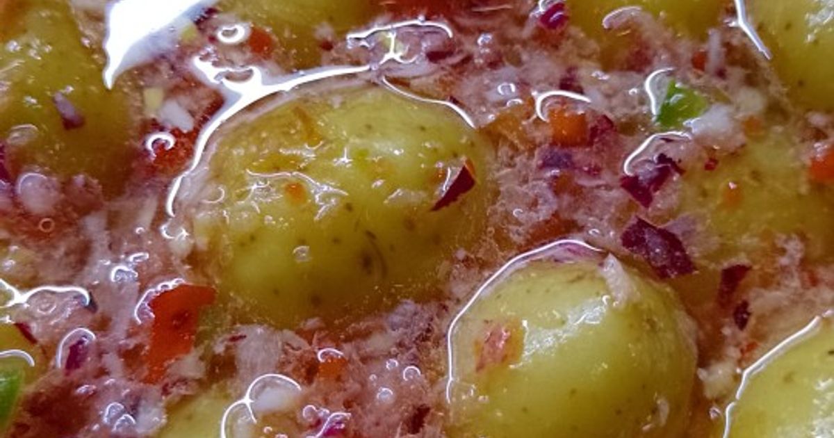 Papines En Conserva De Salsa Criolla 🥔🥔 Receta de MAMUCHA SILVIA 🌹