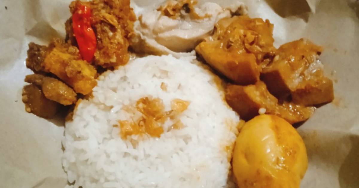 Resep Gudeg jogja komplit oleh dyah wahyu sulistisni - Cookpad
