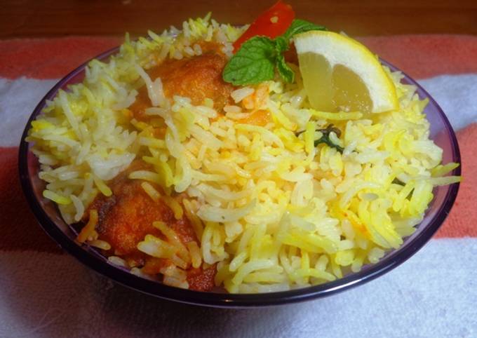 Fish Biryani Recipe by Kitchensnippets - Cookpad
