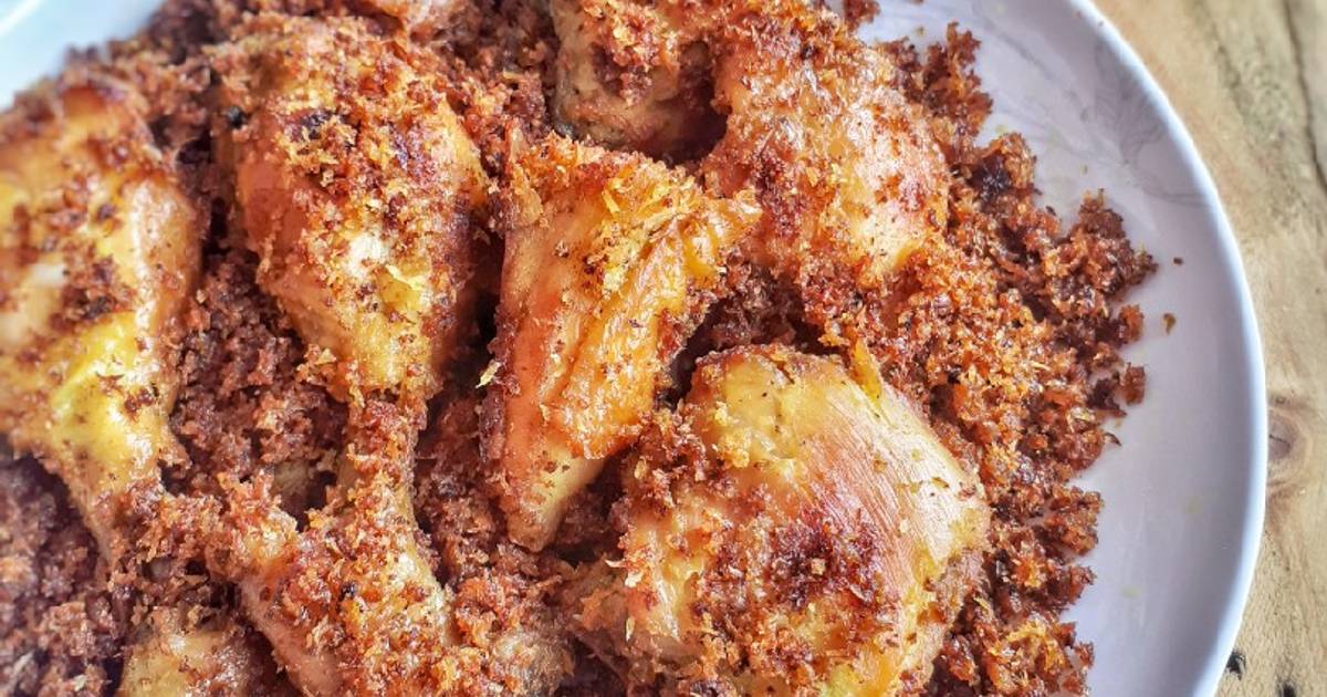 Resep Ayam Goreng Serundeng (II) oleh Iis Ismatullah - Cookpad