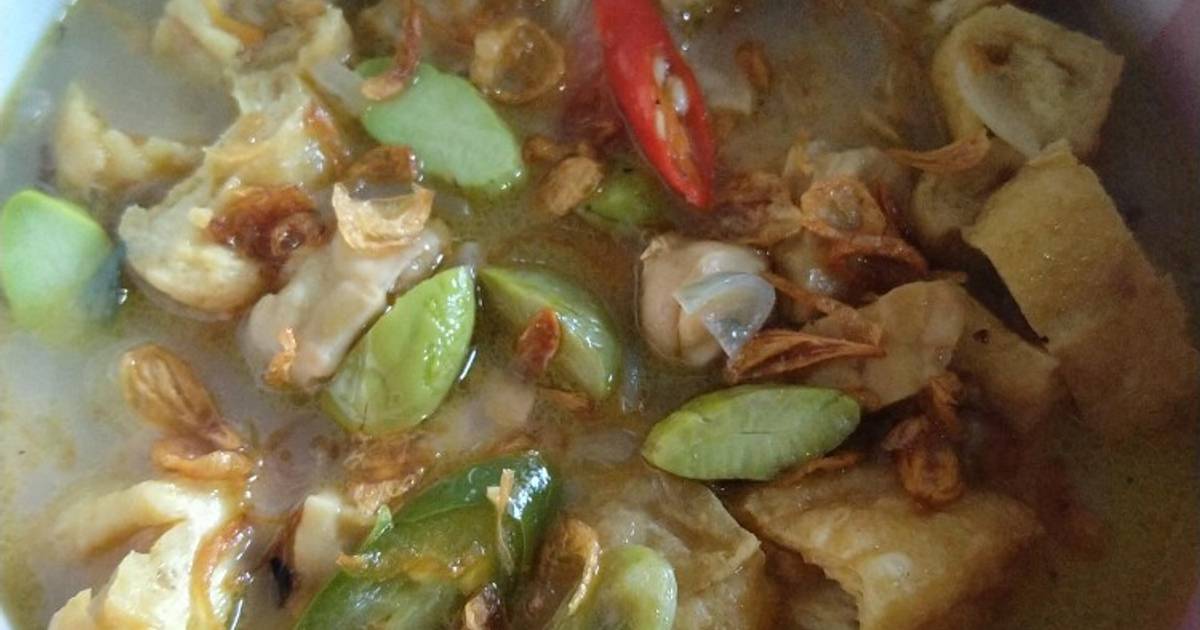 Resep Sayur tahu pete oleh Mirna BenyWidodo - Cookpad