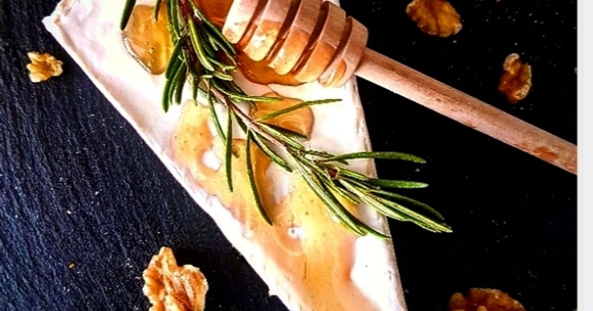 Queso Brie Con Miel Infusionada Con Naranja, Vainilla Y Romero Receta ...