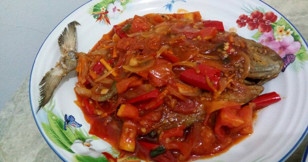 Resep Ikan Bawal Asam Manis Ala Merlin oleh merlin lie - Cookpad