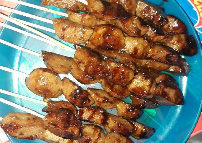 Resep Sate bakso oleh Wiji Ummu Hafshah - Cookpad