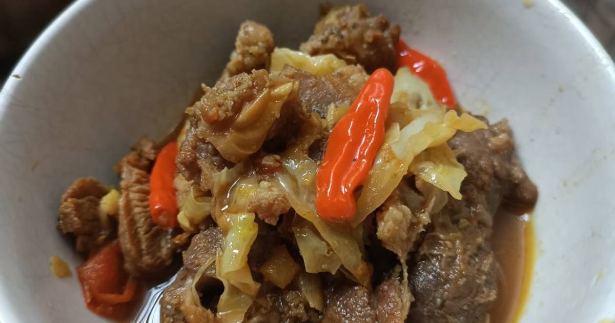 Resep tongseng daging sapi, kambing hingga ayam: Empuk, mudah, & spesial