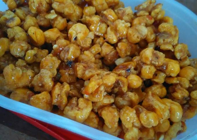 Resep Marning Jagung Pedas Manis oleh estehmanis.fury - Cookpad