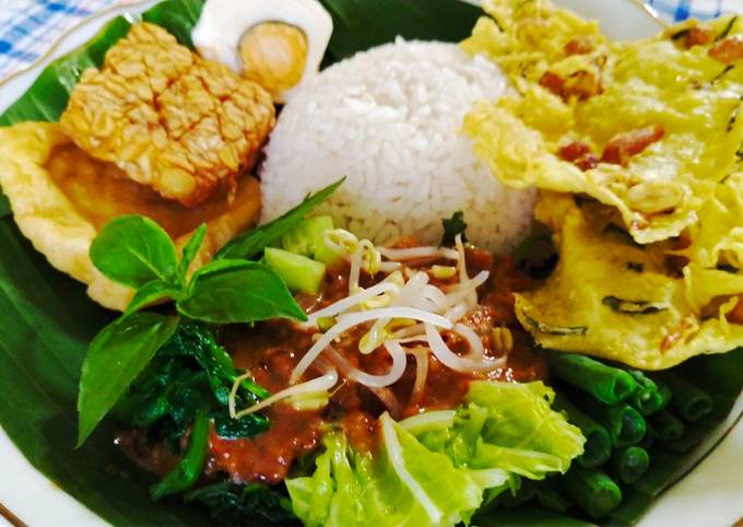 Resep Nasi Pecel oleh Shanty Yuniar - Cookpad