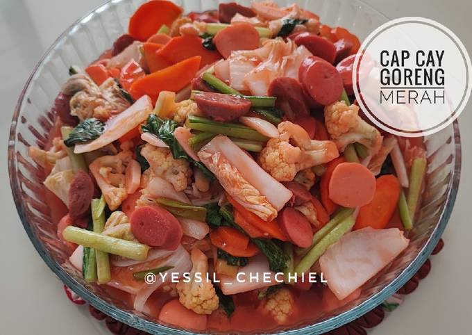 Resep Cap Cay Goreng Merah oleh Yessil Chechiel - Cookpad Resep Cap Cay Goreng Merah oleh Yessil Chechiel - Cookpad