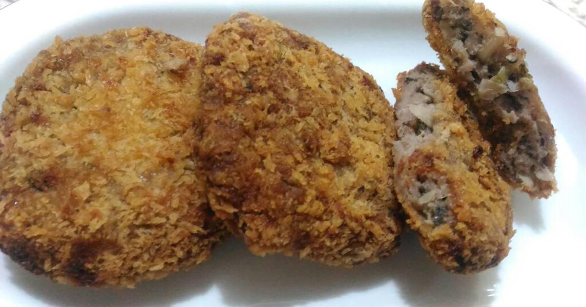 Resep Menchi Katsu (Frozen food) #PekanInspirasi oleh Nonche Mima - Cookpad