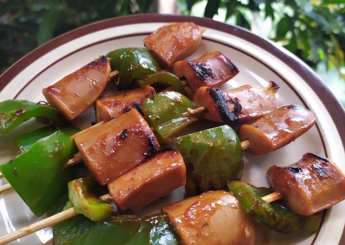 Resep Sate Sosis Paprika oleh Cory Rahmaniah - Cookpad