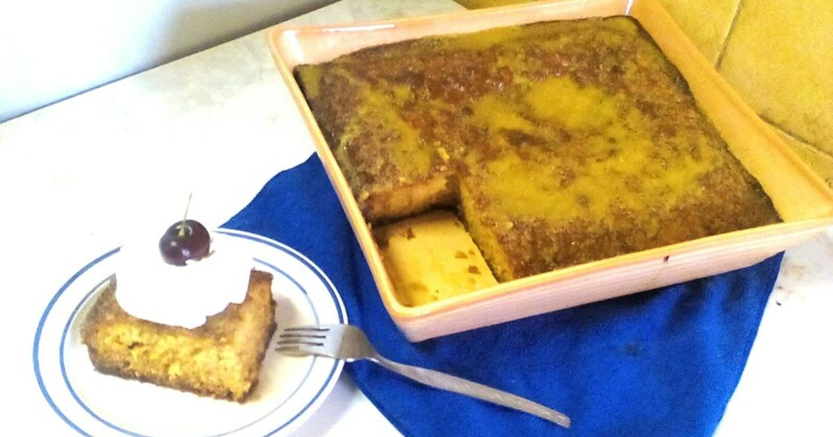 Malva Pudding With Caramel Sauce Recipe by Thamsi Mtshali - Cookpad