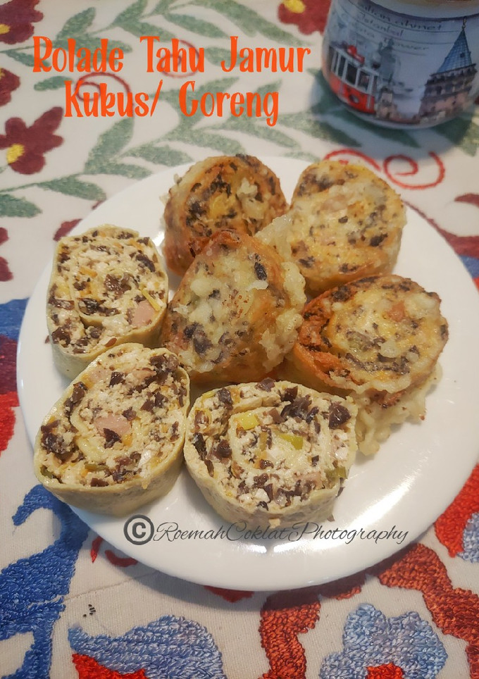 Resep Rolade Tahu Wortel Jamur Sosis | Egg Roll Tahu Kukus/ Goreng oleh ...