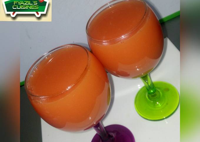 Mix fruit juice Recipe by Salamatu Mai Kyari (fyazil's Cuisines) - Cookpad