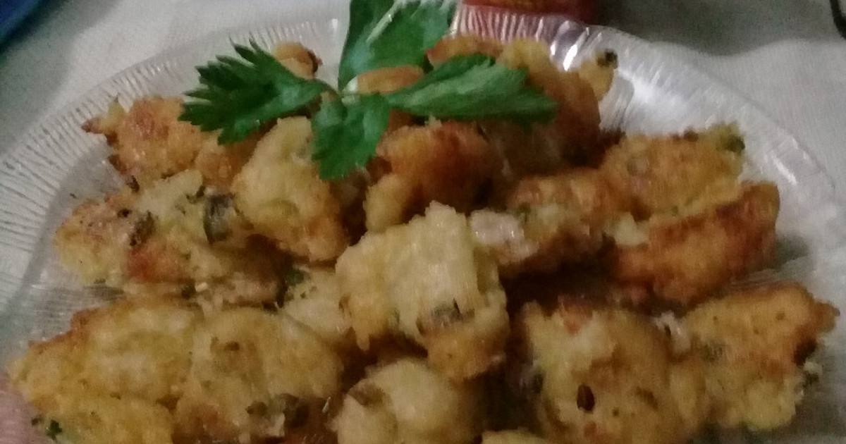 Resep Cucur Bawang Khas Sunda oleh lina NH - Cookpad