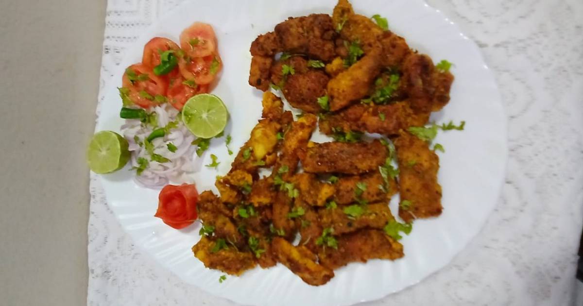 Boneless fish pieces Recipe by Nargis shaikh Shaukat - Cookpad