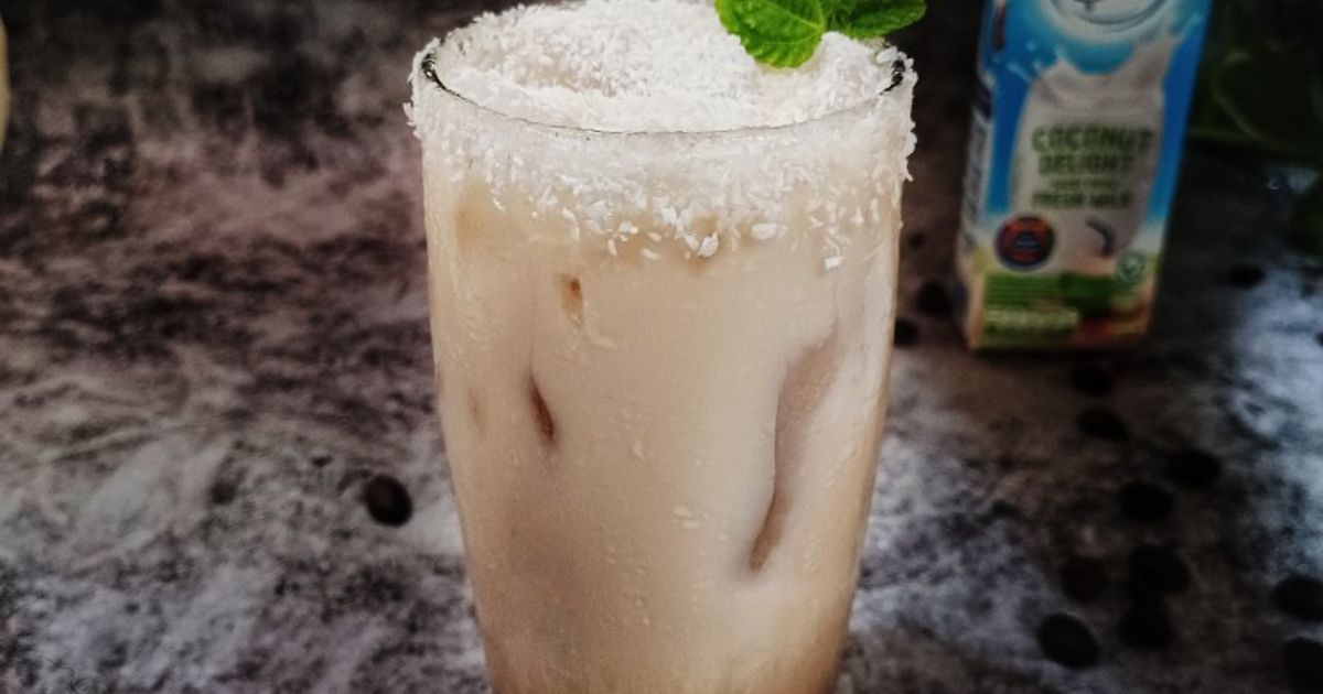 Resep Coconut Coffee Latte oleh Rika Meila Puspita - Cookpad