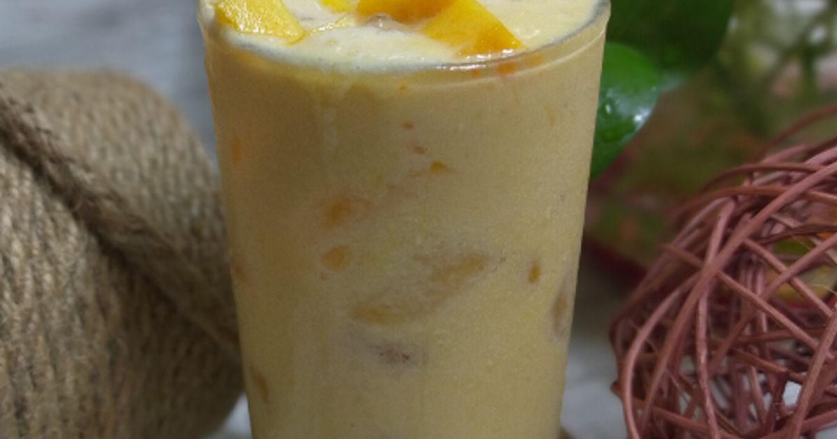 Resipi Jus Mango Float oleh 0h Hana !! - Cookpad