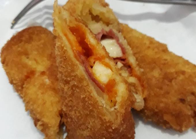 Resep Sandwich roti daging asap oleh Auliya al - Cookpad