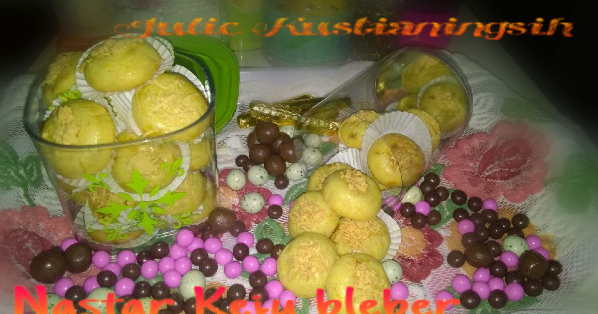 Resep Nastar Keju Bleber 😊 oleh Julie Kustianingsih - Cookpad