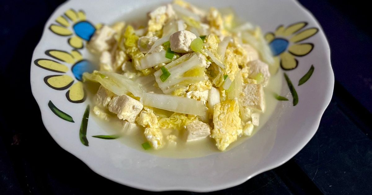 Resep menu makan sehat telur dan sawi putih rumahan enak dan mudah ...